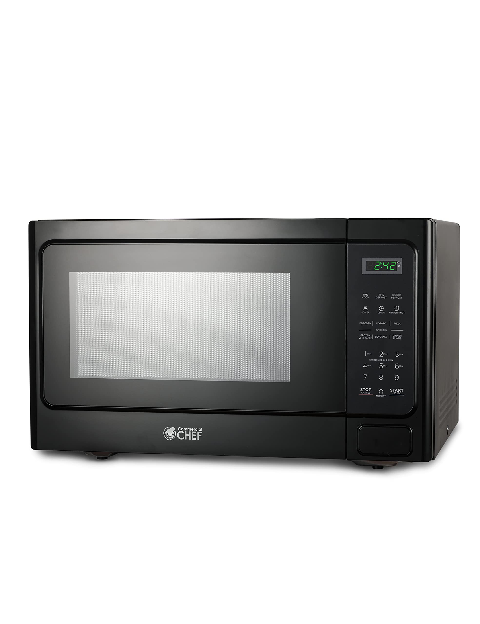 Snapklik.com : COMMERCIAL CHEF Microwave 1.3 Cu Ft