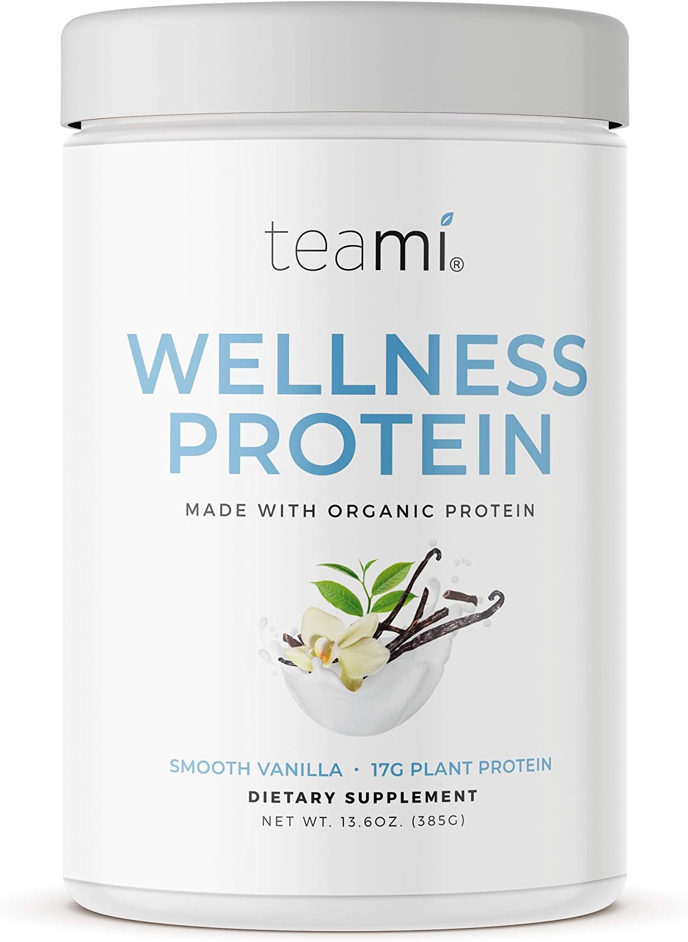 Amazon.com: Teami Vegan Protein Powder with Organic Ingredients ...