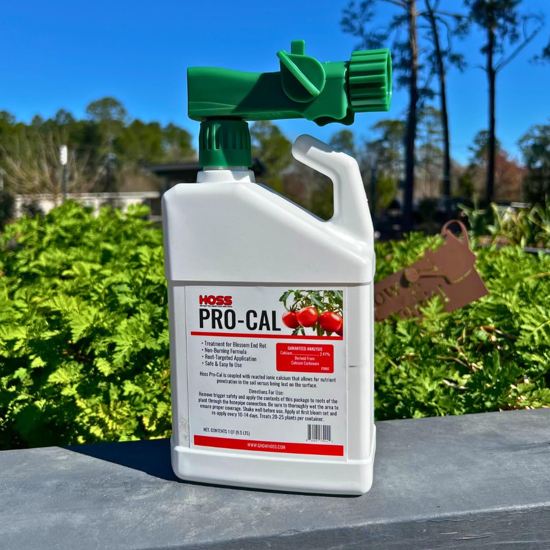 Amazon.com : Hoss Pro-Cal, Blossom End Rot Treatment, Root-Targeted ...