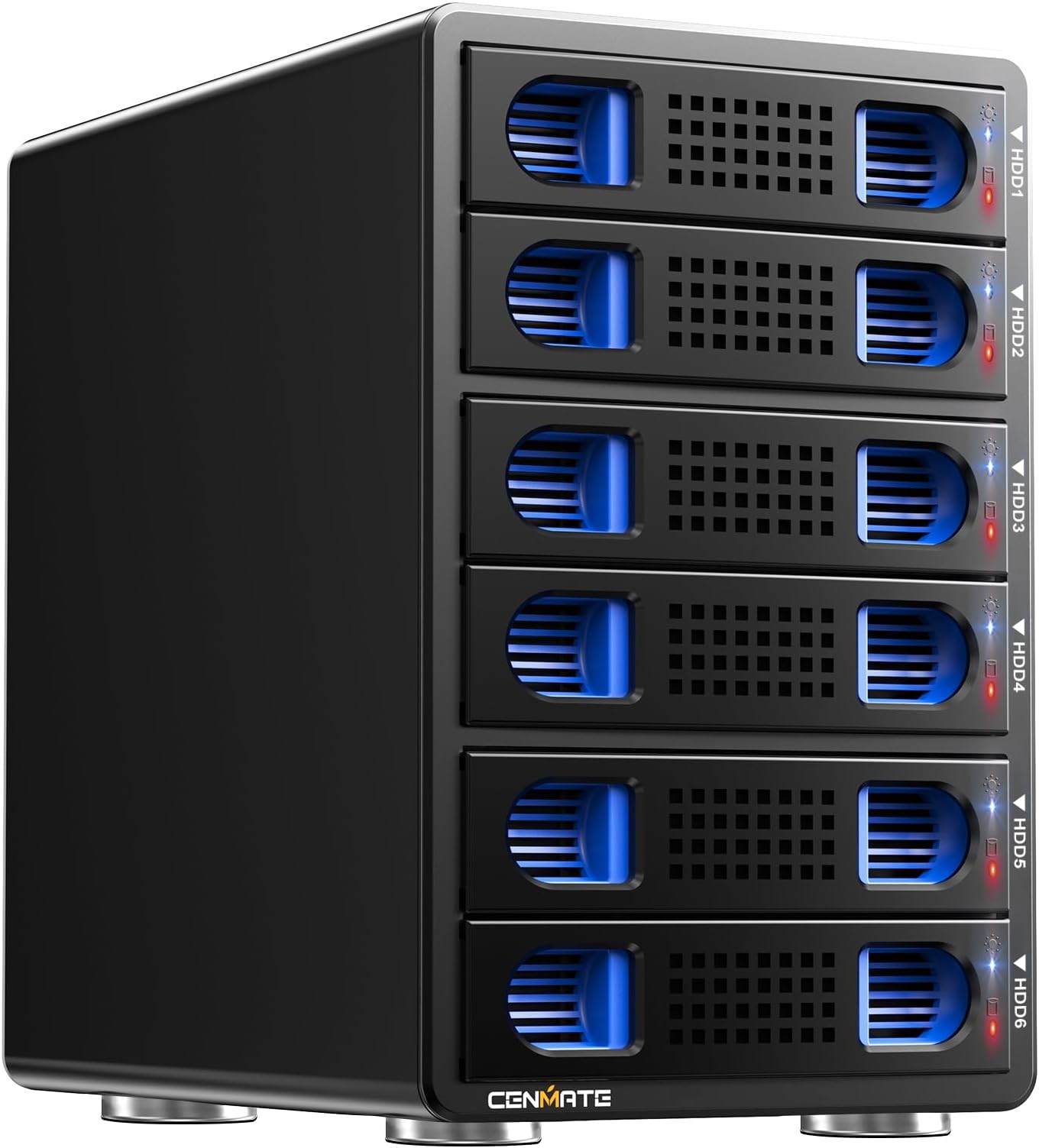 Amazon.com: ORICO 5 Bay DAS Hard Drive Enclosure USB 3.0 for SATA 3.5 ...