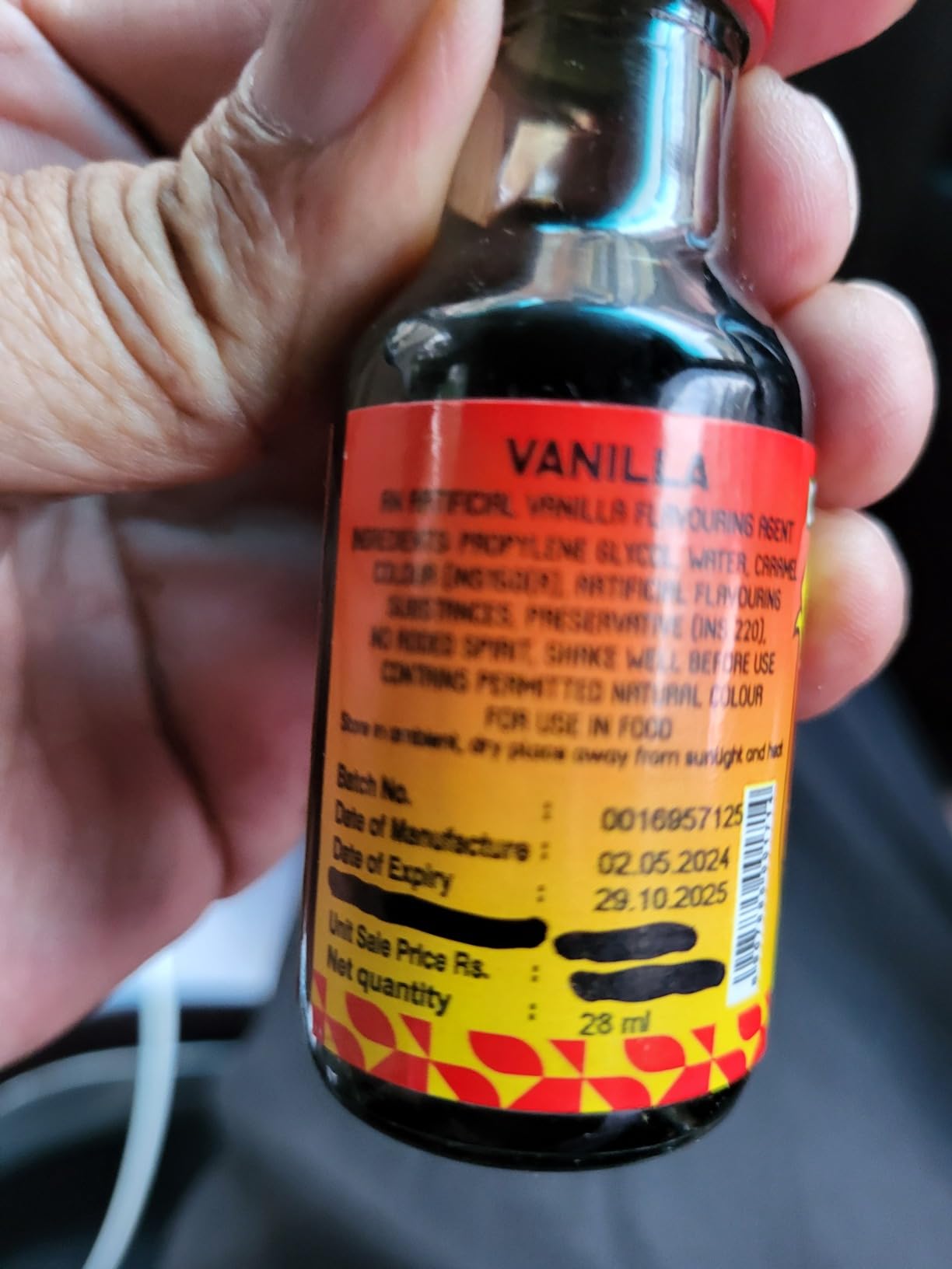 IFF Bush Vanilla Essence | Flavouring Agent | Culinary Essence ...