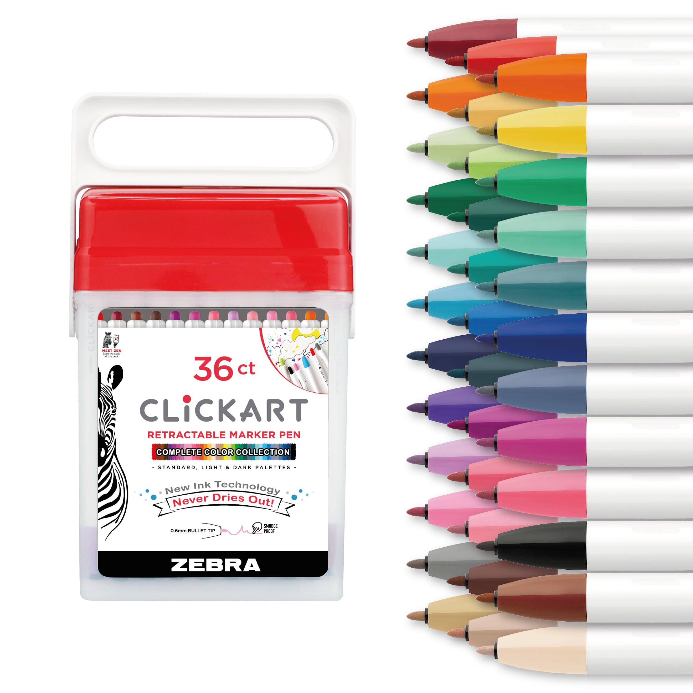 Zebra Clickart Markers
