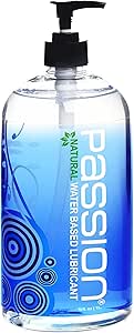 Amazon.com: Passion Natural Water-Based Personal Lubricant, 16 Fl Oz ...