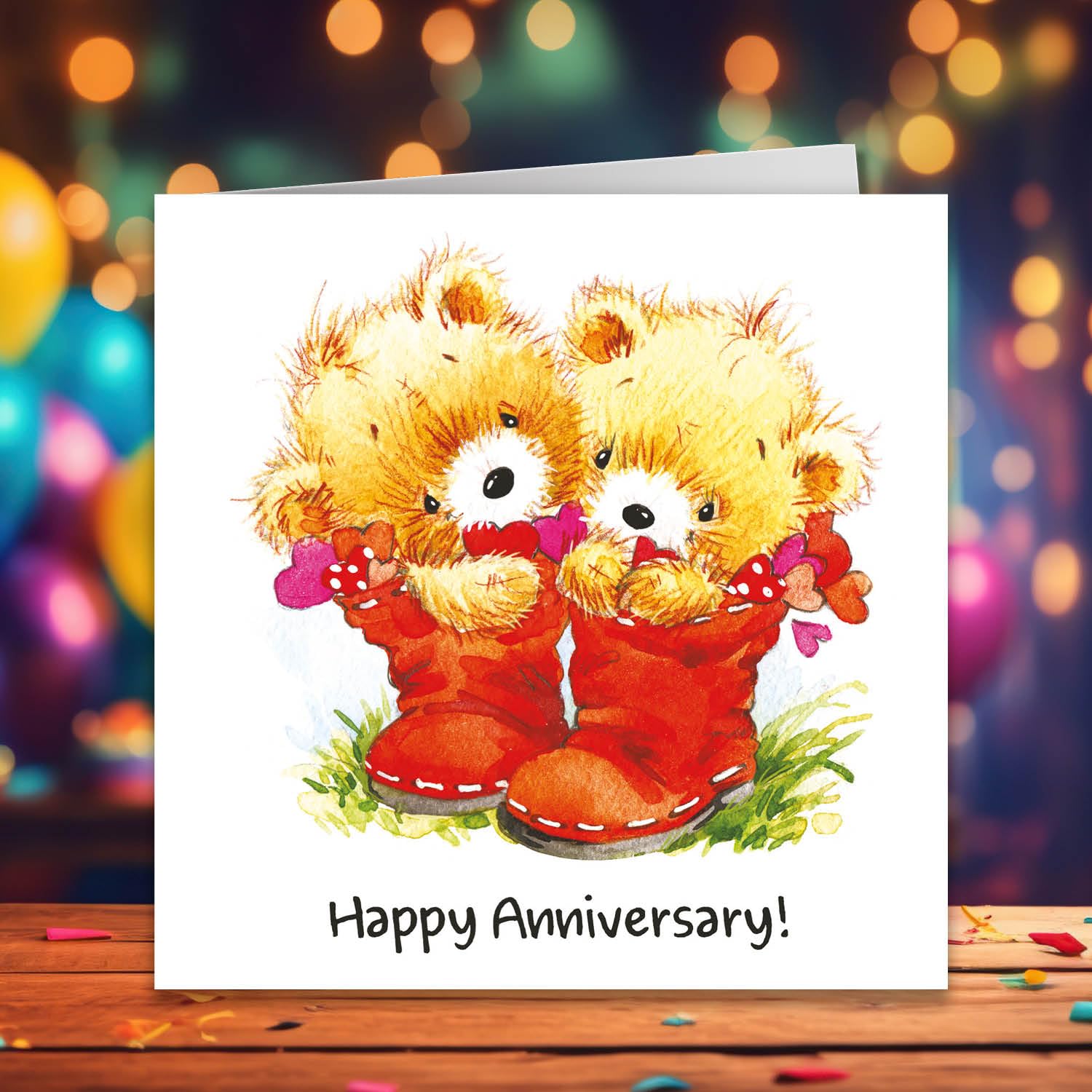 Cute Happy Anniversary Cards Wedding Anniversary Card. I Love You More