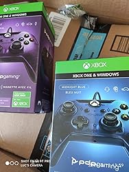 Amazon.com: PDP Gaming Wired Controller: Midnight Blue - Xbox One ...