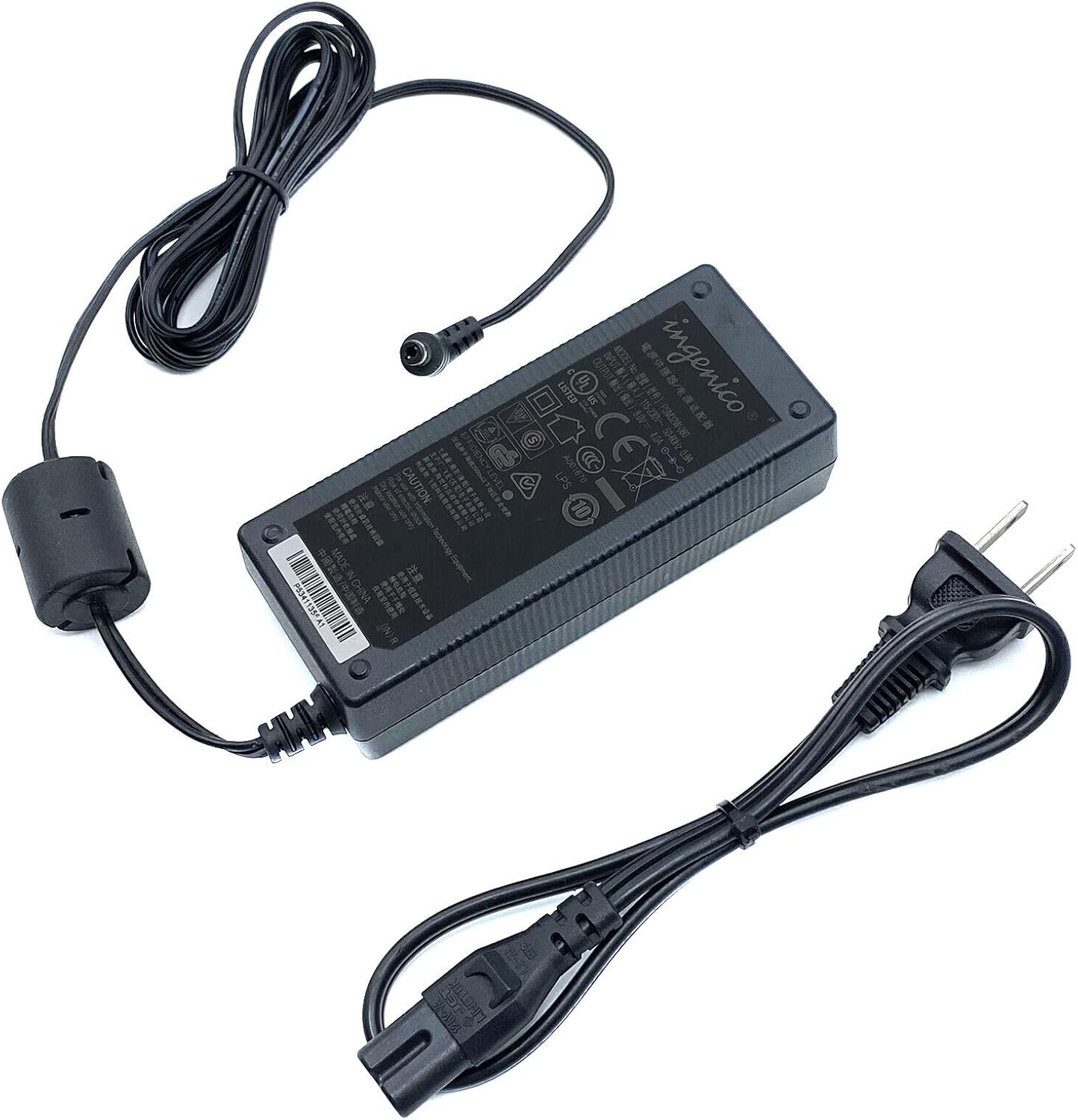 Amazon.com: PowerHOOD 8V AC Adapter Compatible with Genuine Ingenico ...