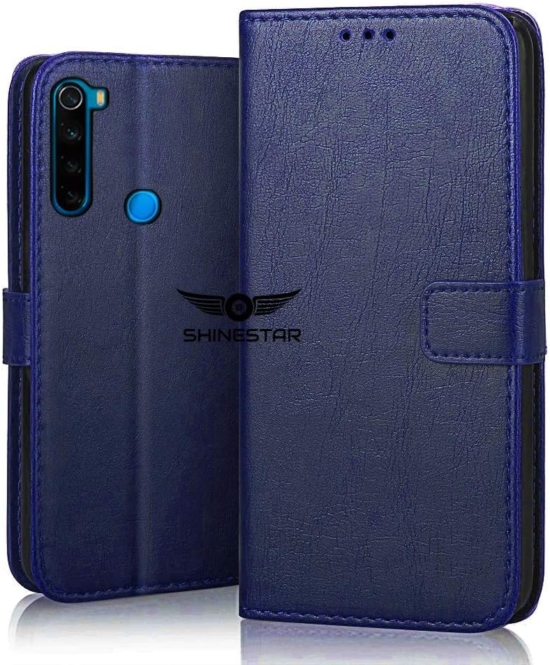 SHINESTAR Redmi Note 8 Flip Case | PU Leather Flip Cover Wallet Case ...