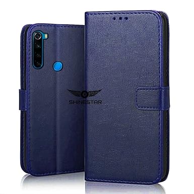 SHINESTAR Redmi Note 8 Flip Case | PU Leather Flip Cover Wallet Case ...