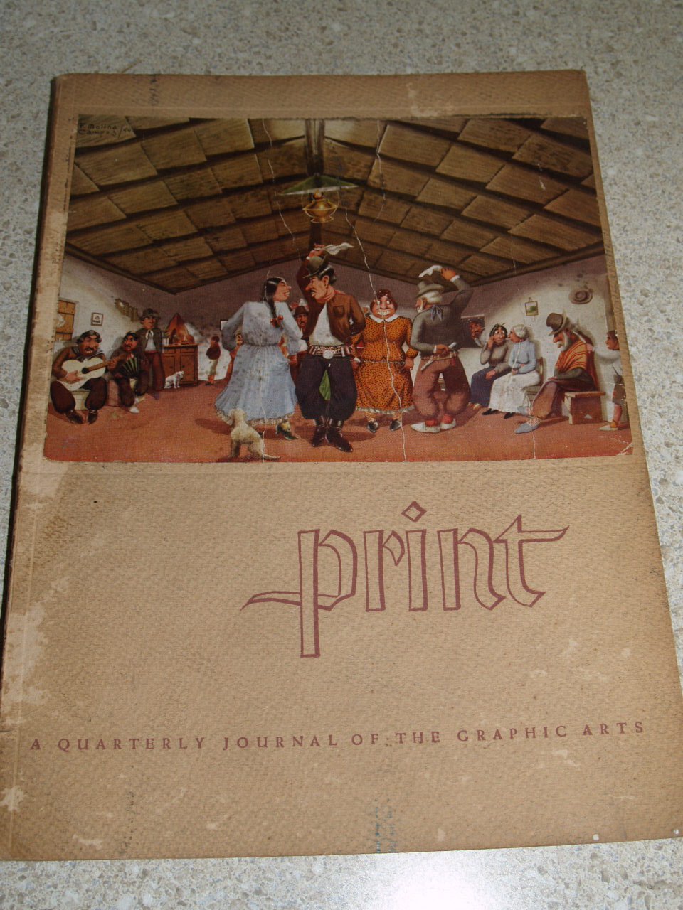 Print: A Quarterly Journal of the Graphic Arts 1946 (Volume IV No. 4 ...