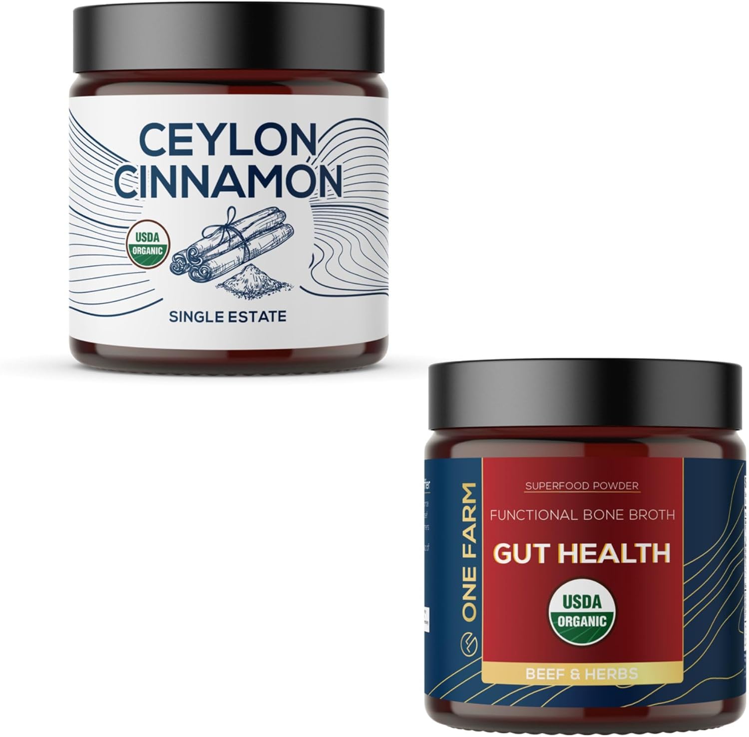 Amazon.com: Organic Ceylon Cinnamon & Gut Health Superfood Powder ...