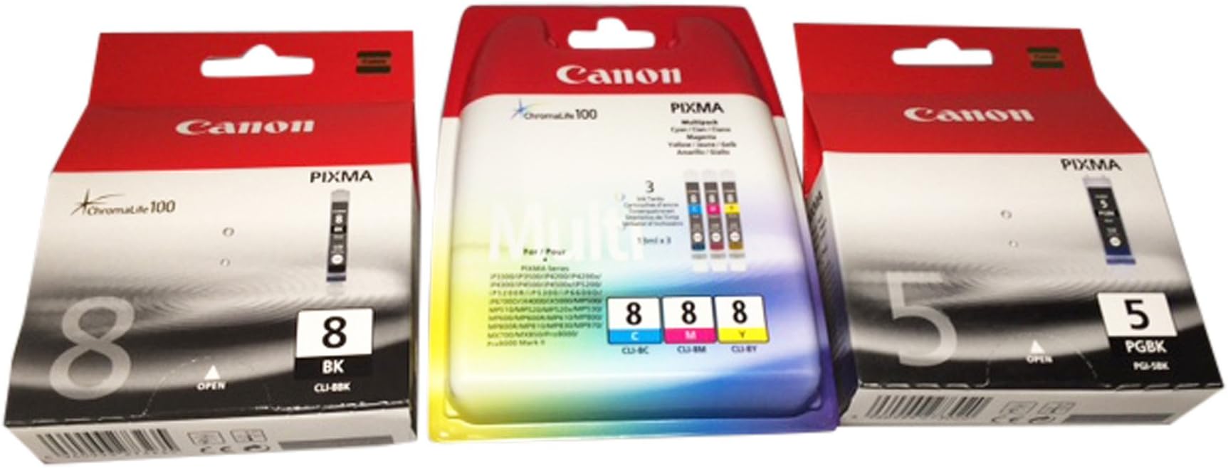 5 ORIGINAL Canon Patronen Pixma iP4300 iP5300 4200 5200 : Amazon.de: Computer & Zubehör