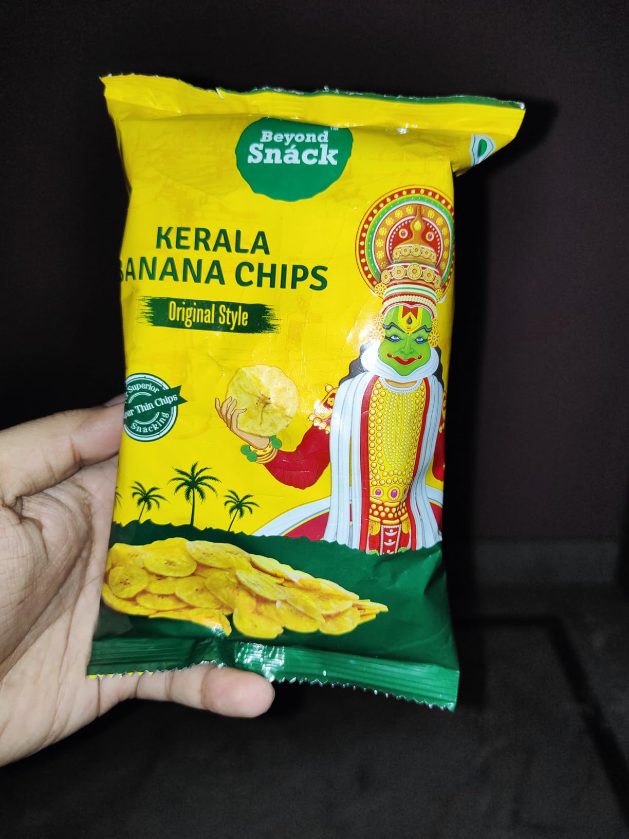 Beyond Snack Kerala Banana Chips - Original Style 30g/25 Gms (Weight ...
