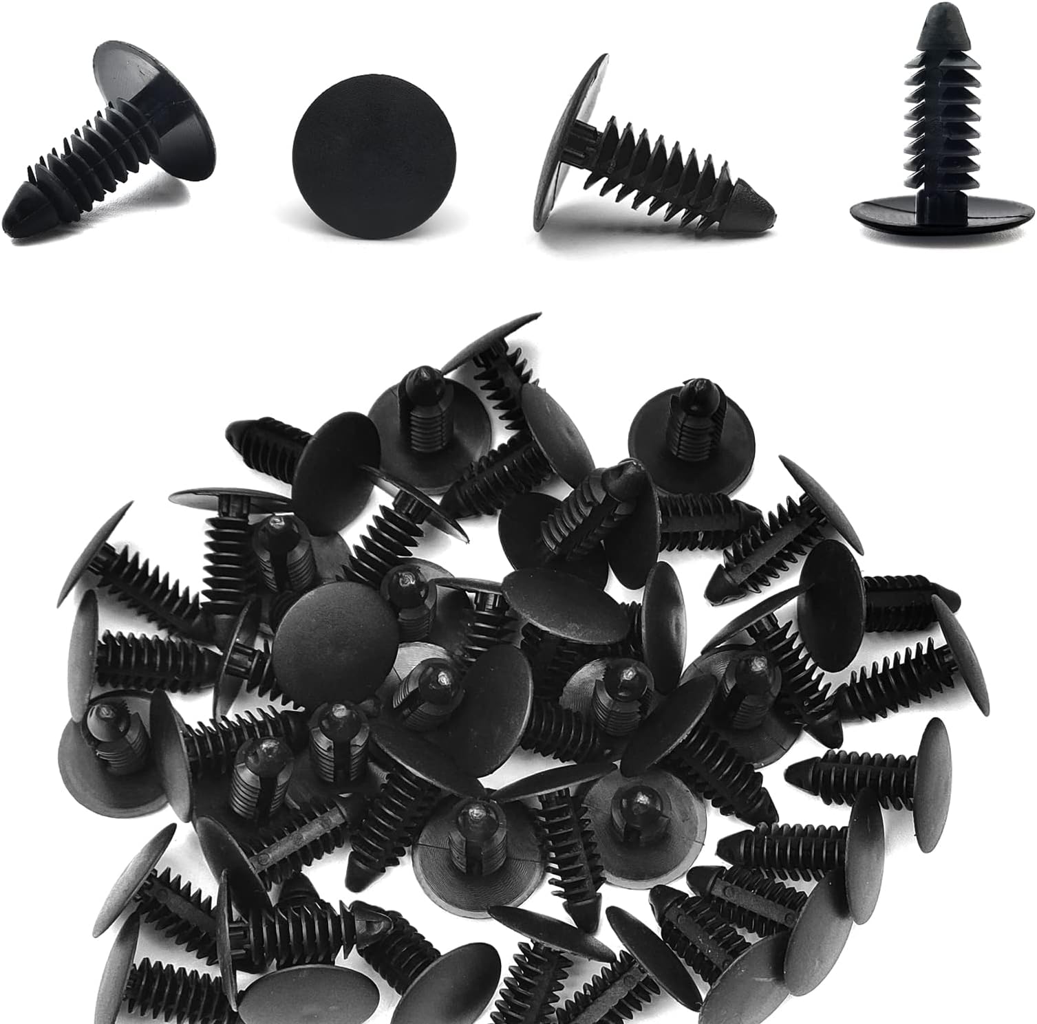 Amazon.com: Rexka 30pcs Fender Liner Bumper Cover Retainer Clip ...