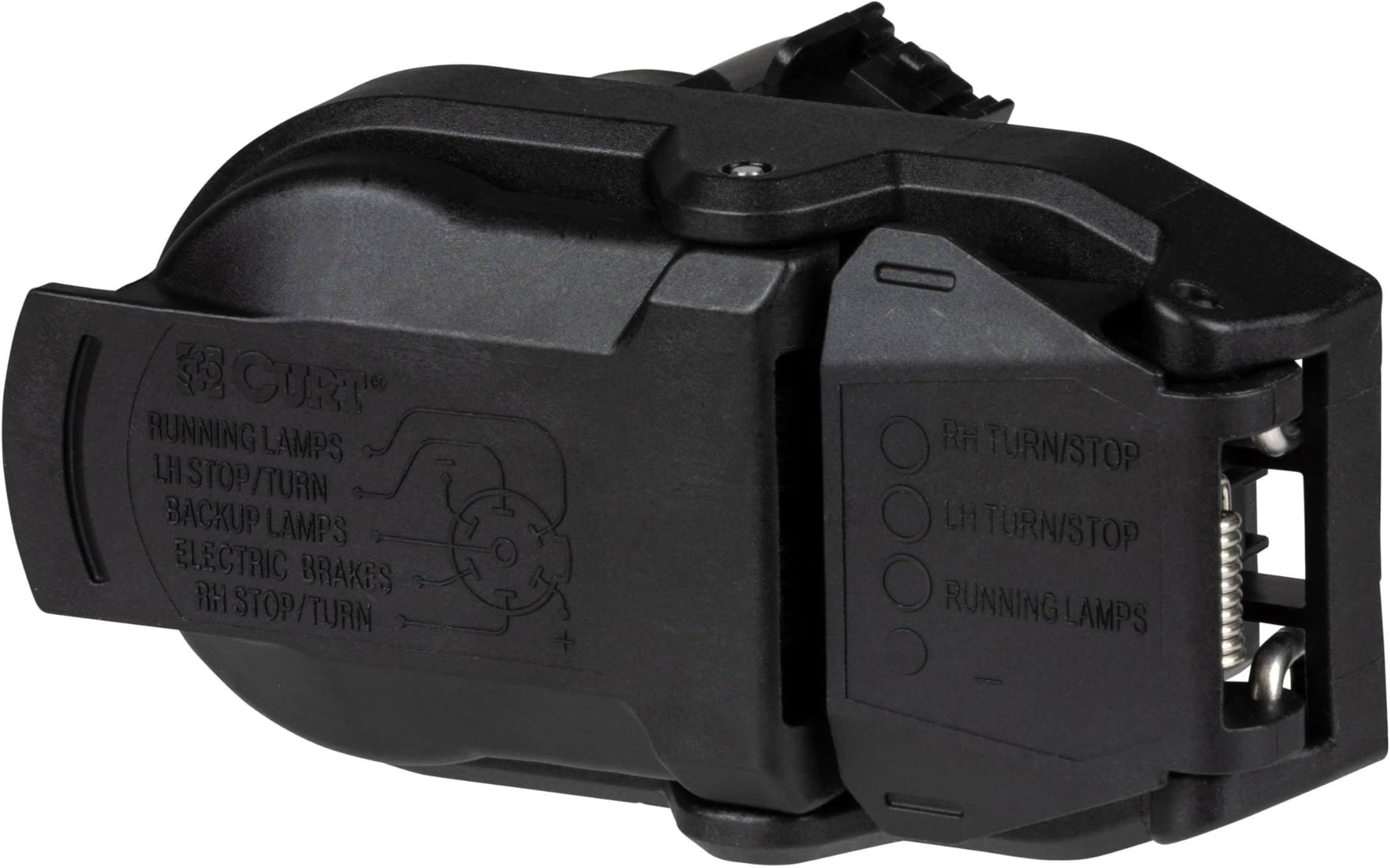 CURT 57015 OEM Replacement Dual-Output Vehicle-Side 7-Pin, 4-Pin ...