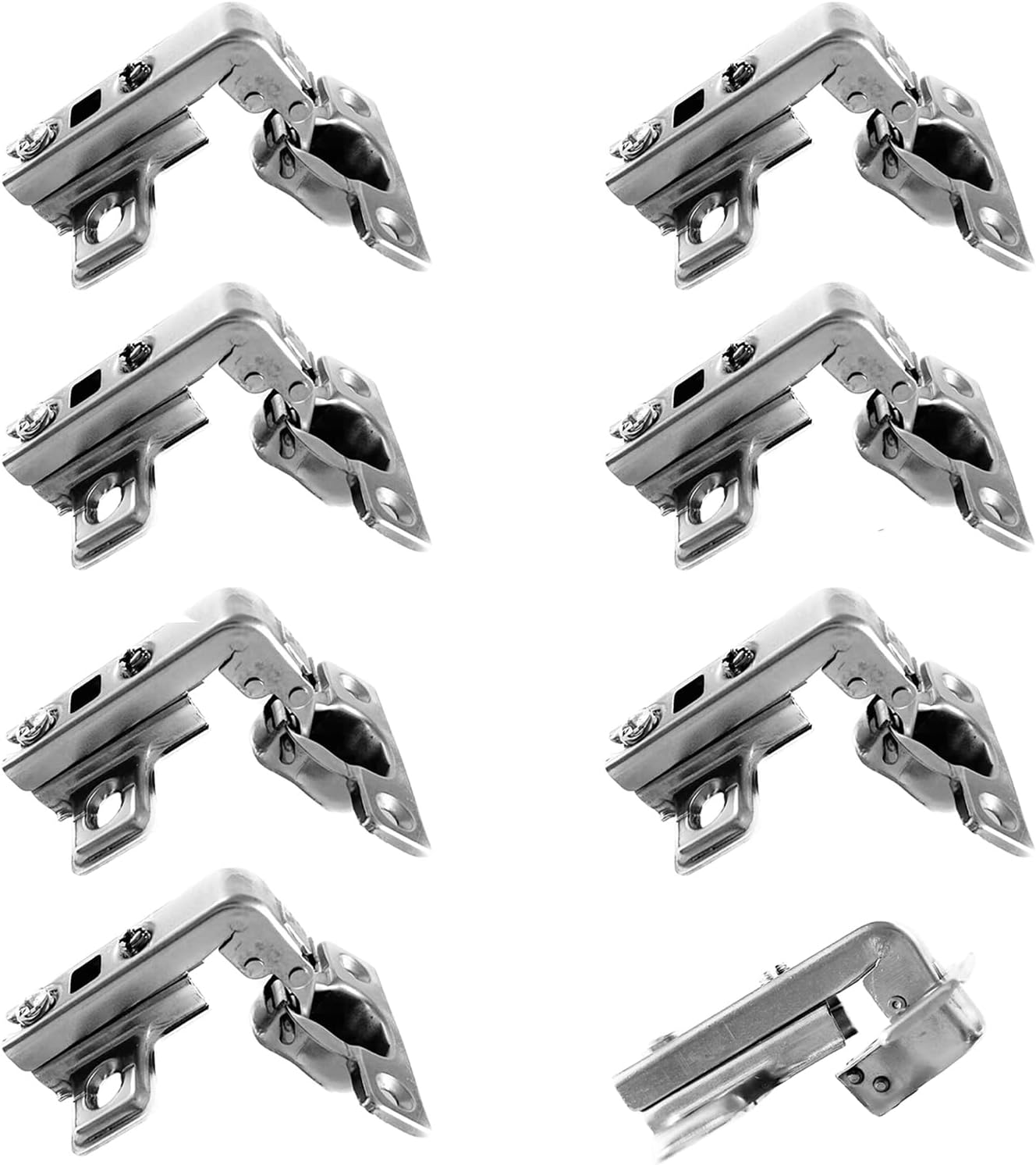 LIKERAINY 90 Degree Cleats Hinge Ø 26 mm H4 Short Arm without Damper ...