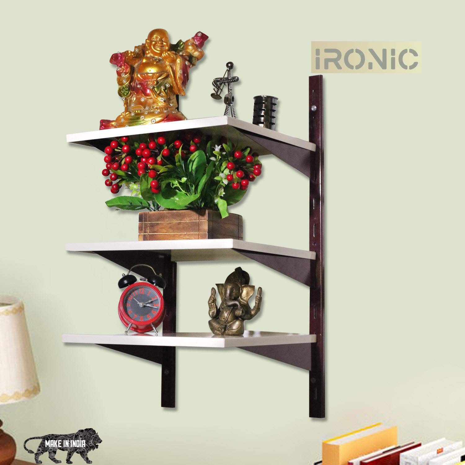 Buy IRONIC | Slotted Channel Rack | Grocery Rack | Multipurpose ...
