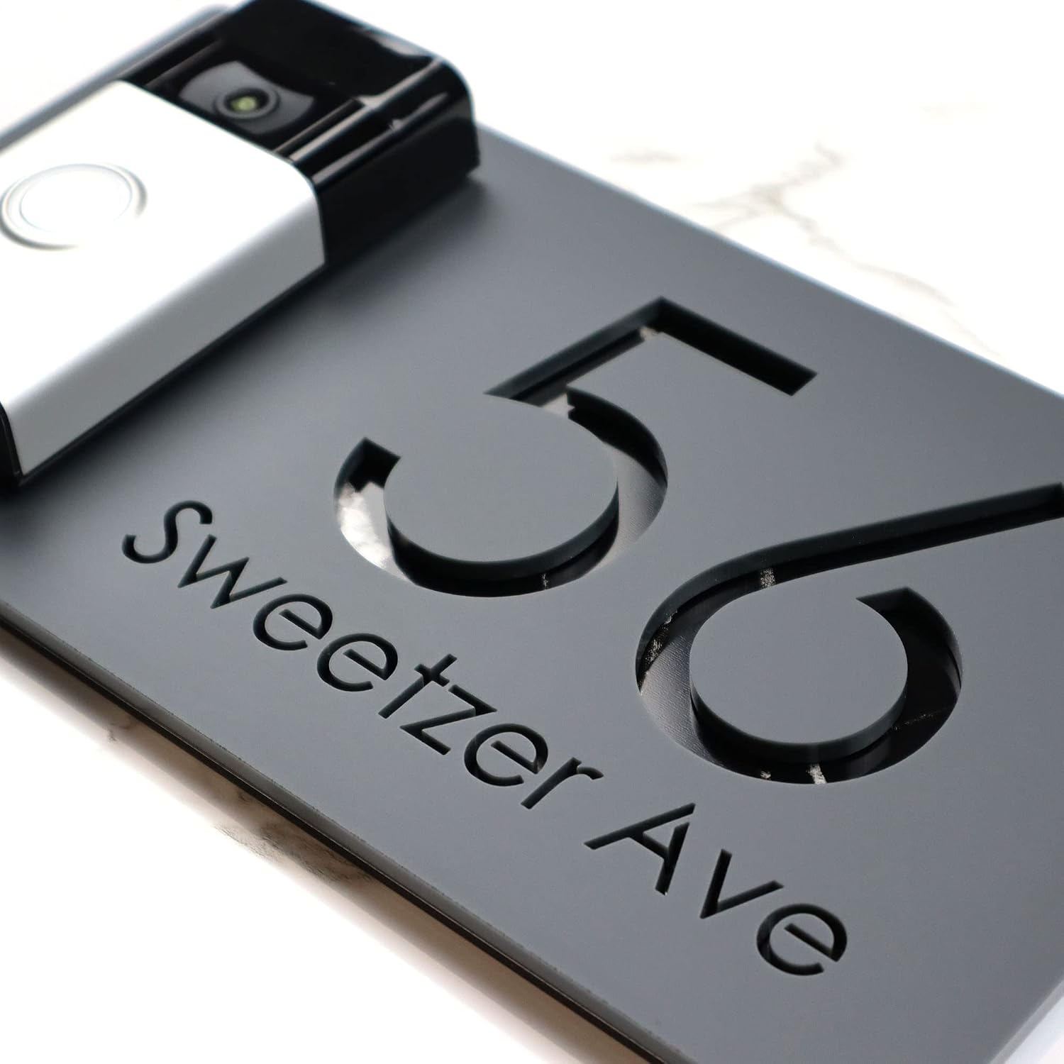 K Smart Sign | Bellissima A4 DB H31 & H32 | Matt Gray Personalised ...