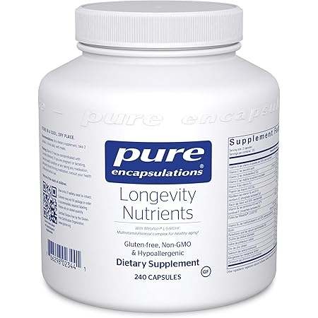 Amazon.com: Pure Encapsulations Longevity Nutrients | Multivitamin ...