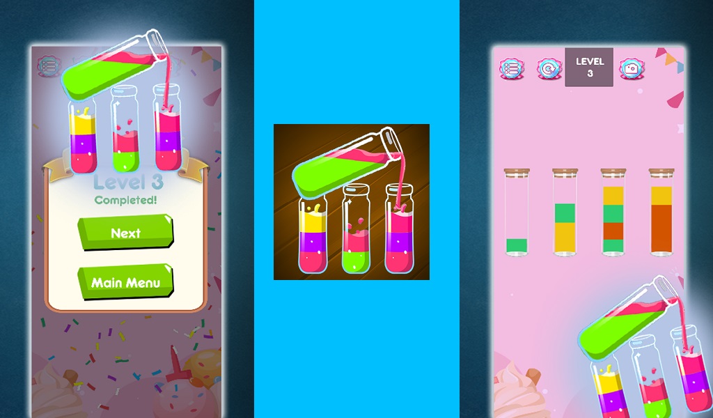 Water Color Sort Puzzle Games-Amazonアプリストアのアプリ