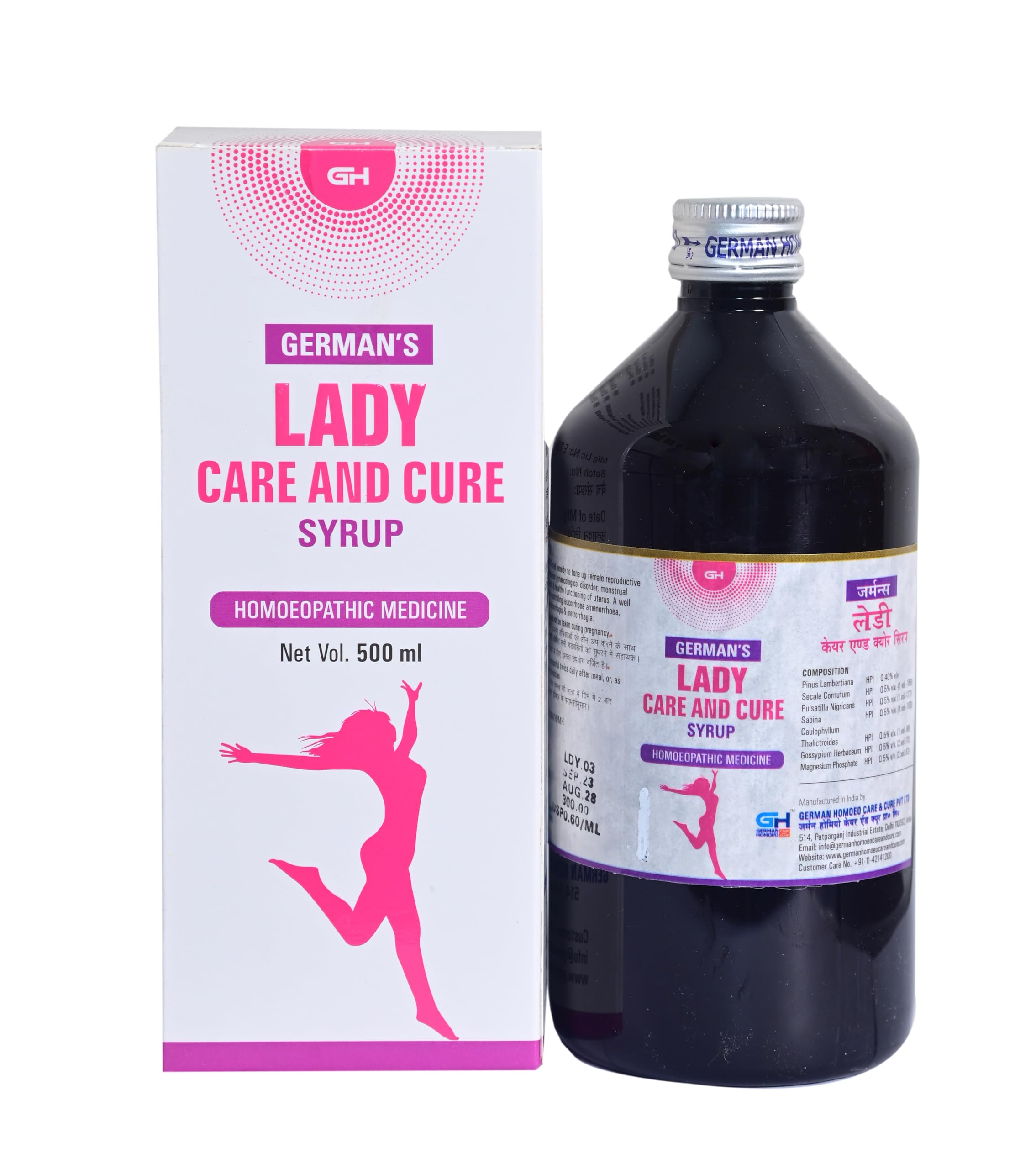 Buy German Homoeo Lady Tonic (500 ML) Online at Low Prices in India ...