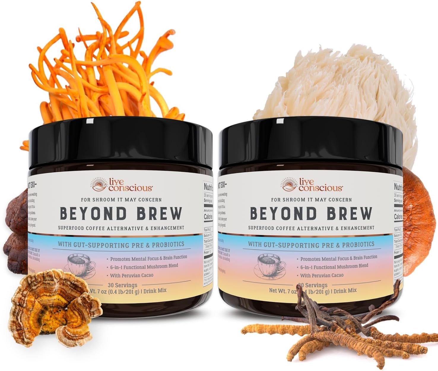 Amazon.com : Beyond Brew Mushroom Superfood Coffee | Mushroom Coffee ...