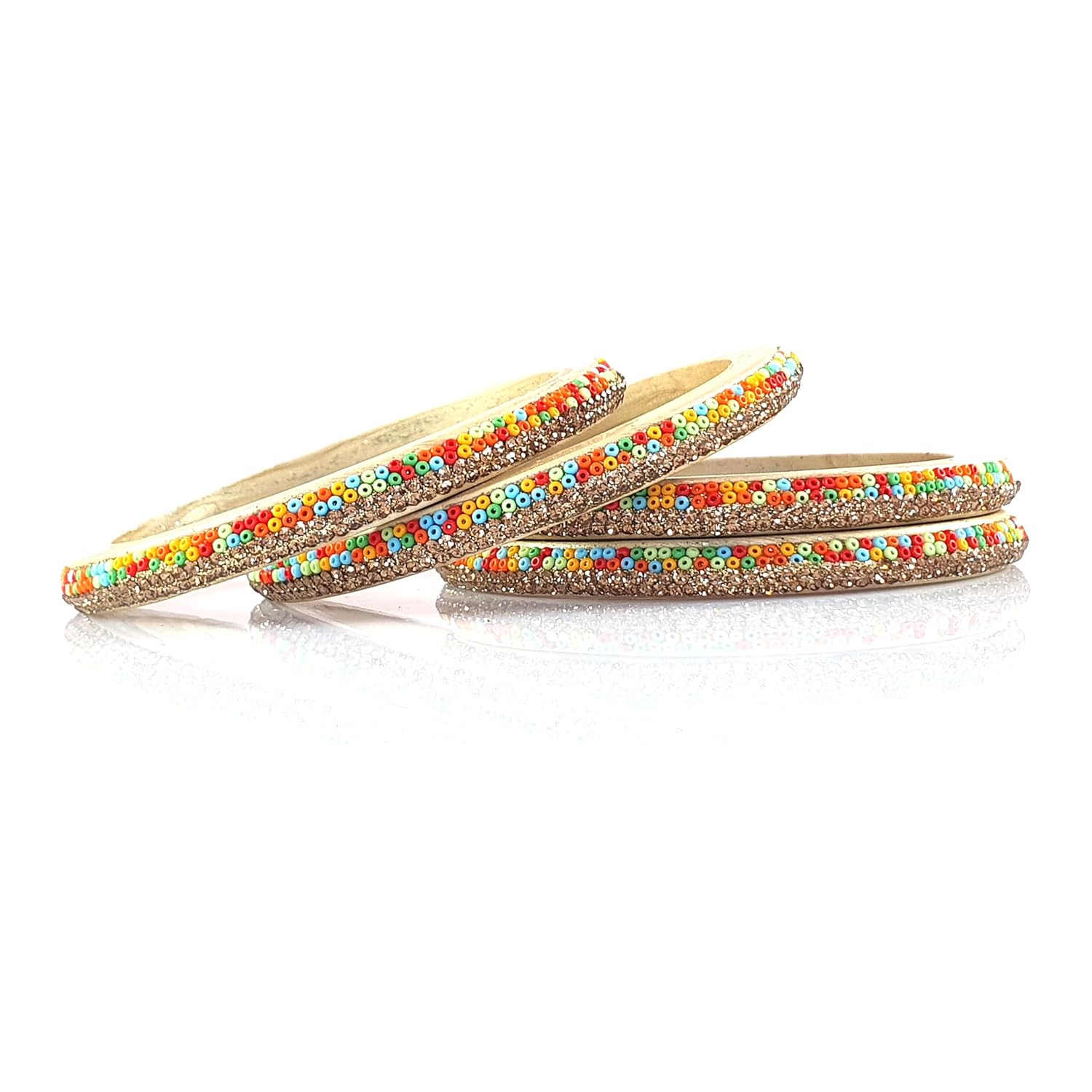 Buy Abhivyakti Creations Multicolor Lac Bangle Set For Women and Girls ...