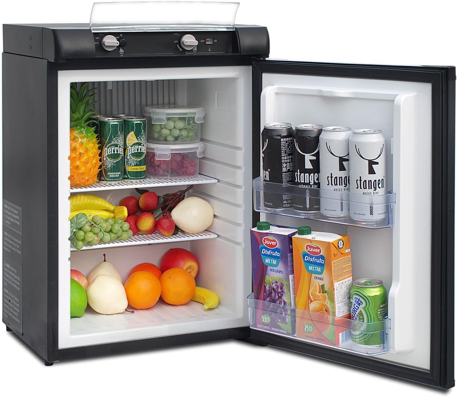 Techomey Small Propane Fridge for Camper 2.1 CuFt, 60L Compact RV ...