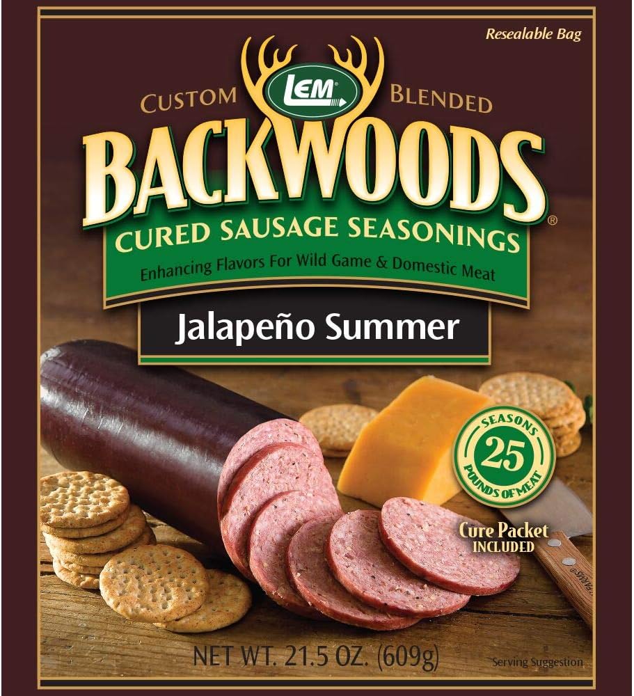 Amazon.com : Con Yeager Spice Bologna 10 Pounds of Meat Processing Kit ...