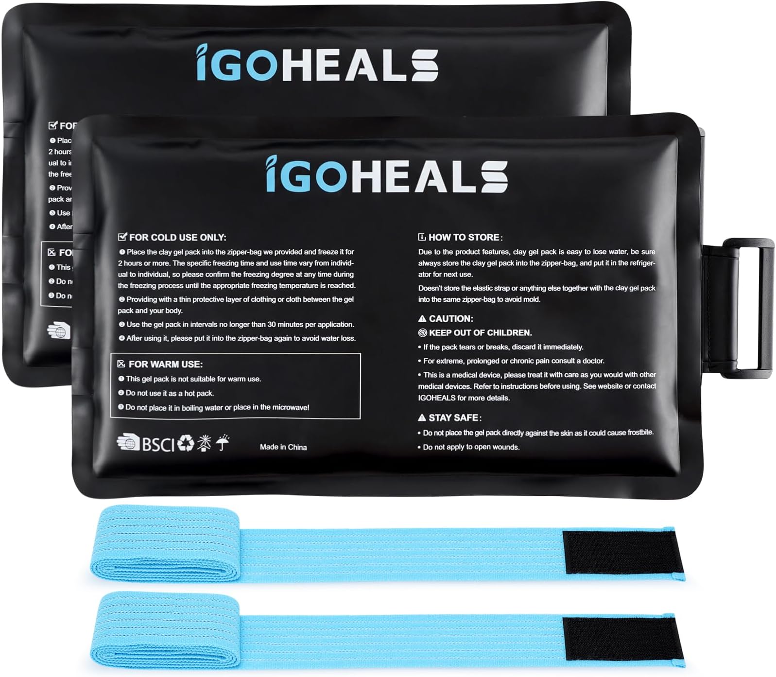 Amazon.com: Cryo-Max Cold Pack, 8 Hour Reusable Cold Therapy Ice Pack ...