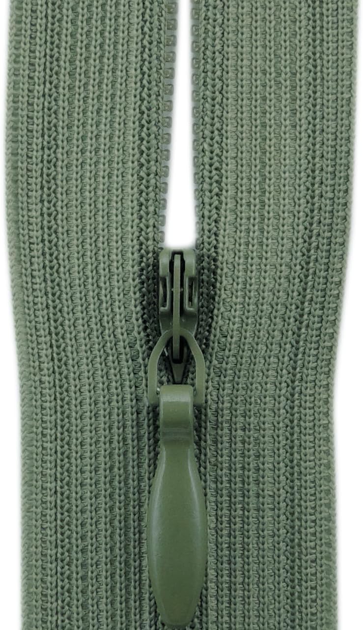 Invisible Zip (Pack of 24 zips)- (9-inch) : Amazon.co.uk: Home & Kitchen