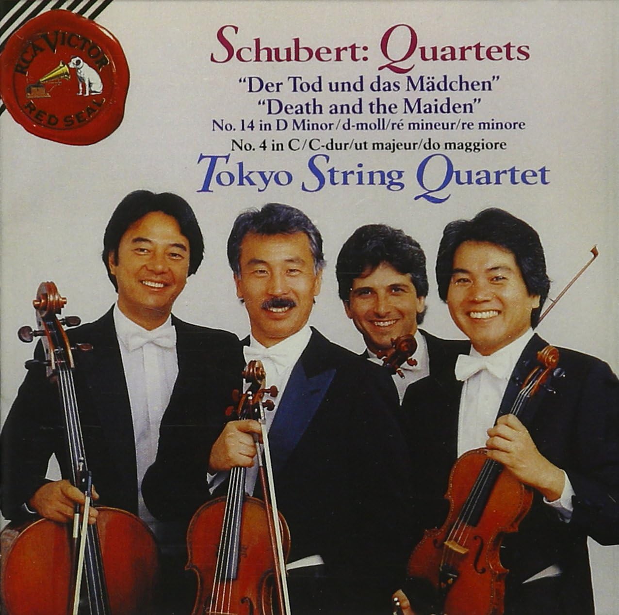Schubert: String Quartets No. 4,D.46, & No. 14 - Death and the Maiden,D ...