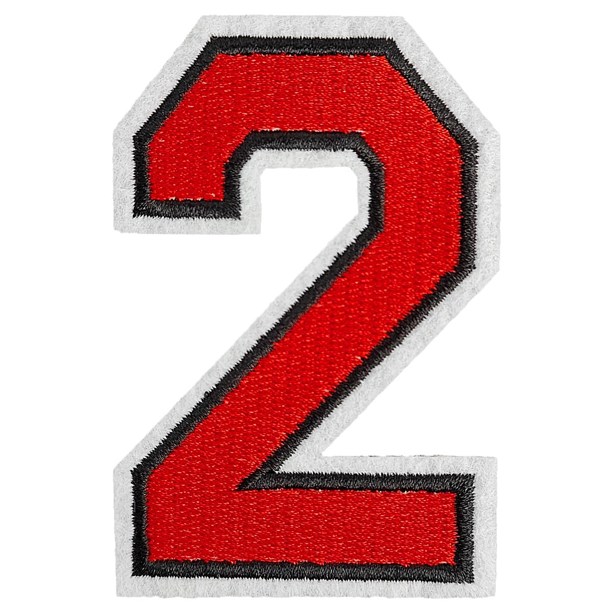 Amazon.com: TACVEL 3 Pieces 4.5inch Iron on Numbers Patches, Varsity ...
