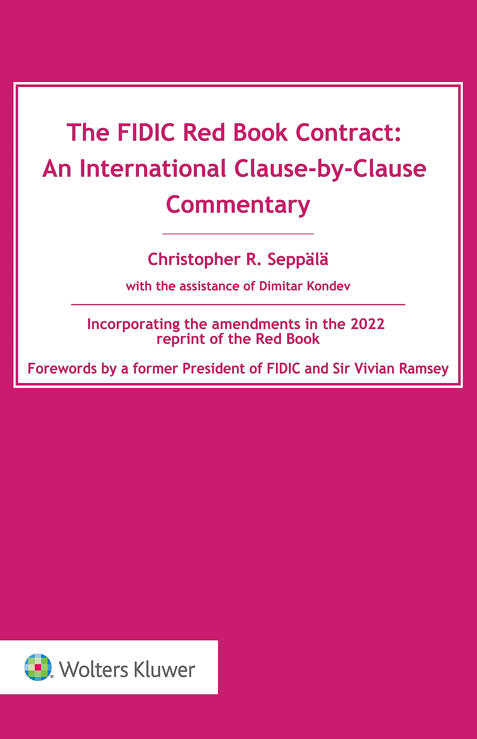 The FIDIC Red Book Contract: An International Clause-by-Clause ...