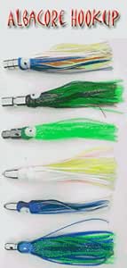 Amazon.com : ColdTuna Albacore Hookup 6" Inch Trolling Lure Package ...