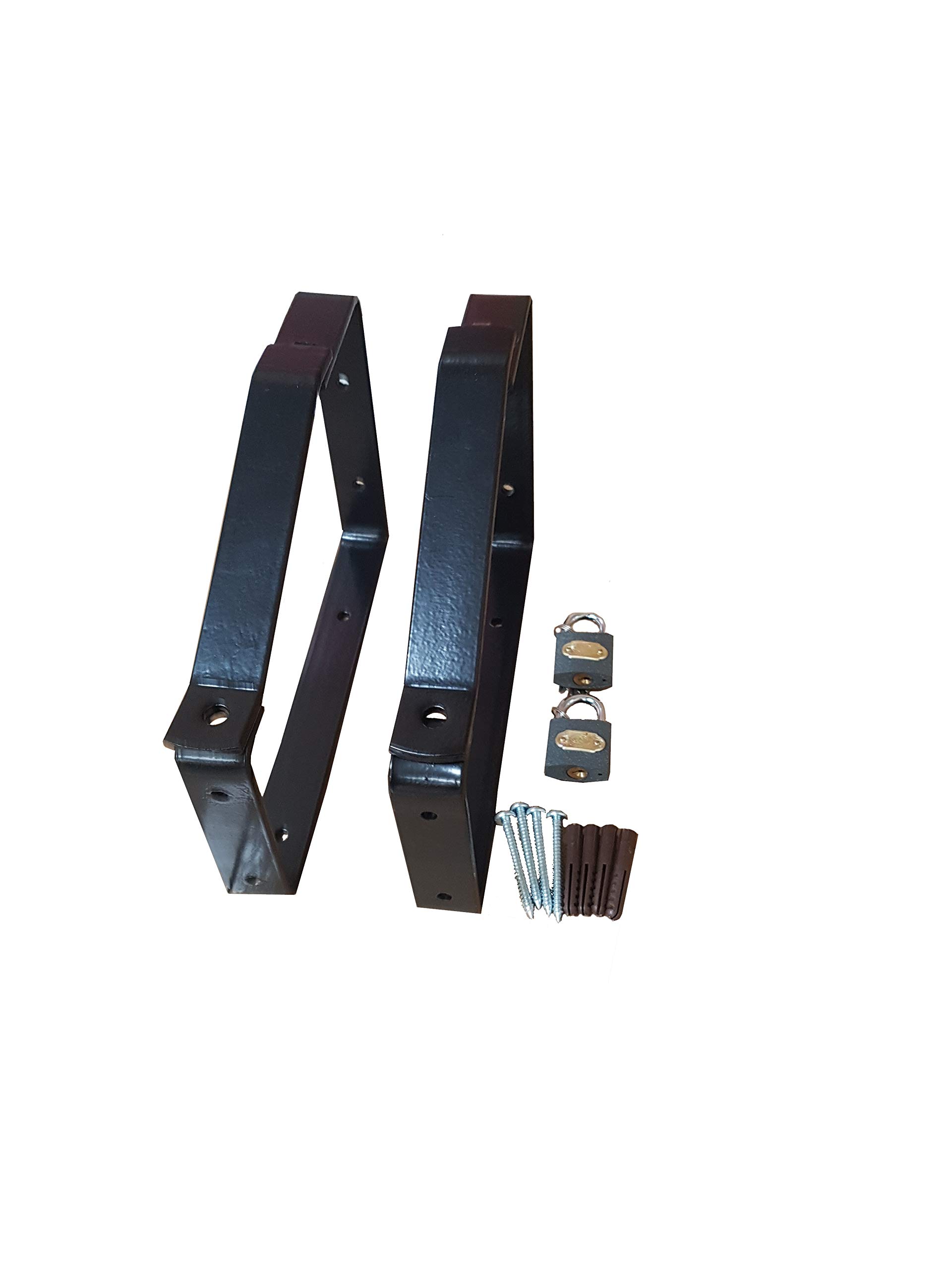 Dual Locking 'Anvil' Ladder Storage Brackets : Amazon.co.uk: Everything ...