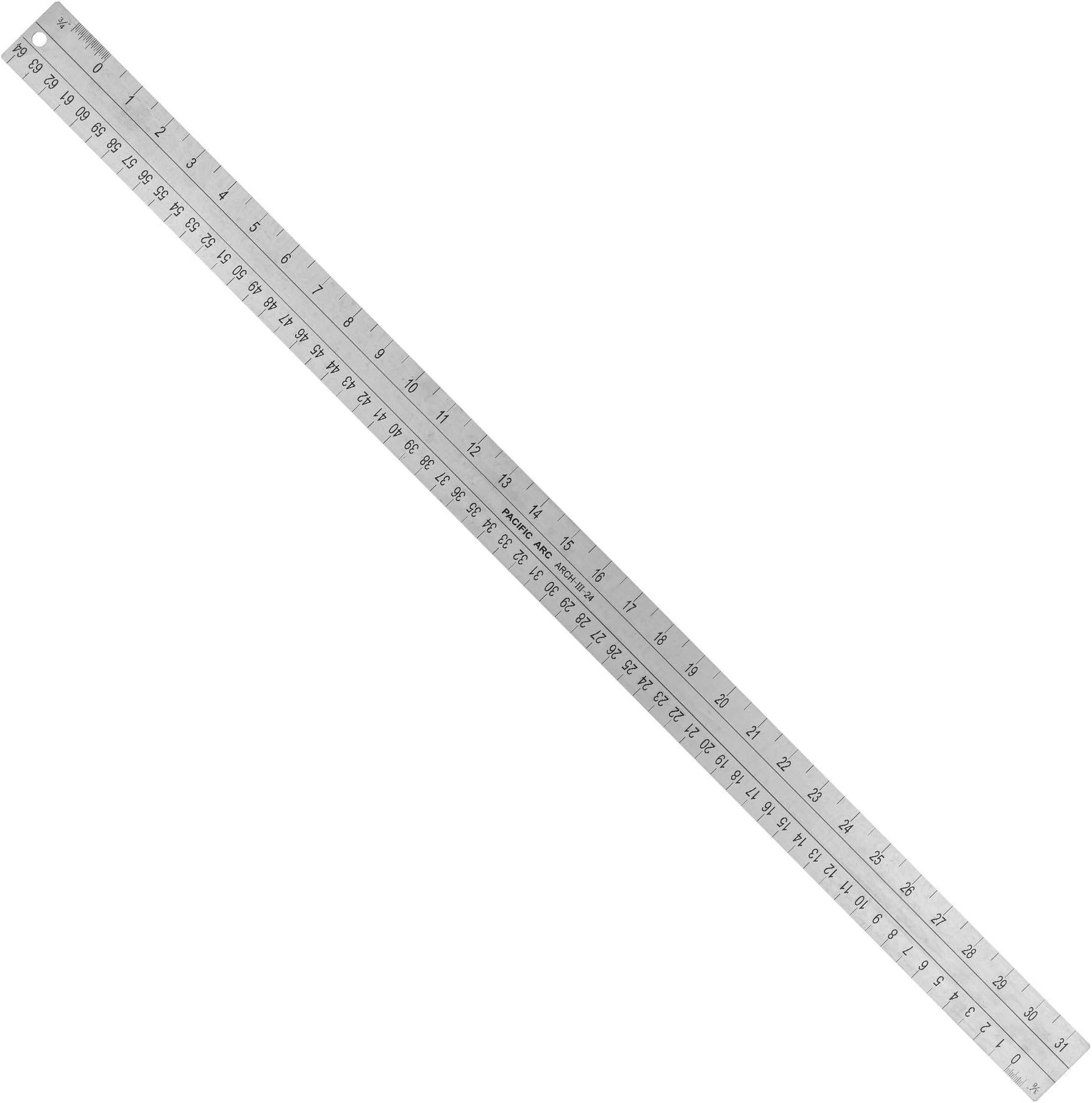 Pacific Arc 24 Inch Architect Scaling Ruler, Graduations in 3/32, 3/16 ...