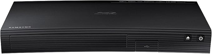Samsung Blu-ray DVD Disc Player with Built-in Wi-Fi 1080p & Full HD ...