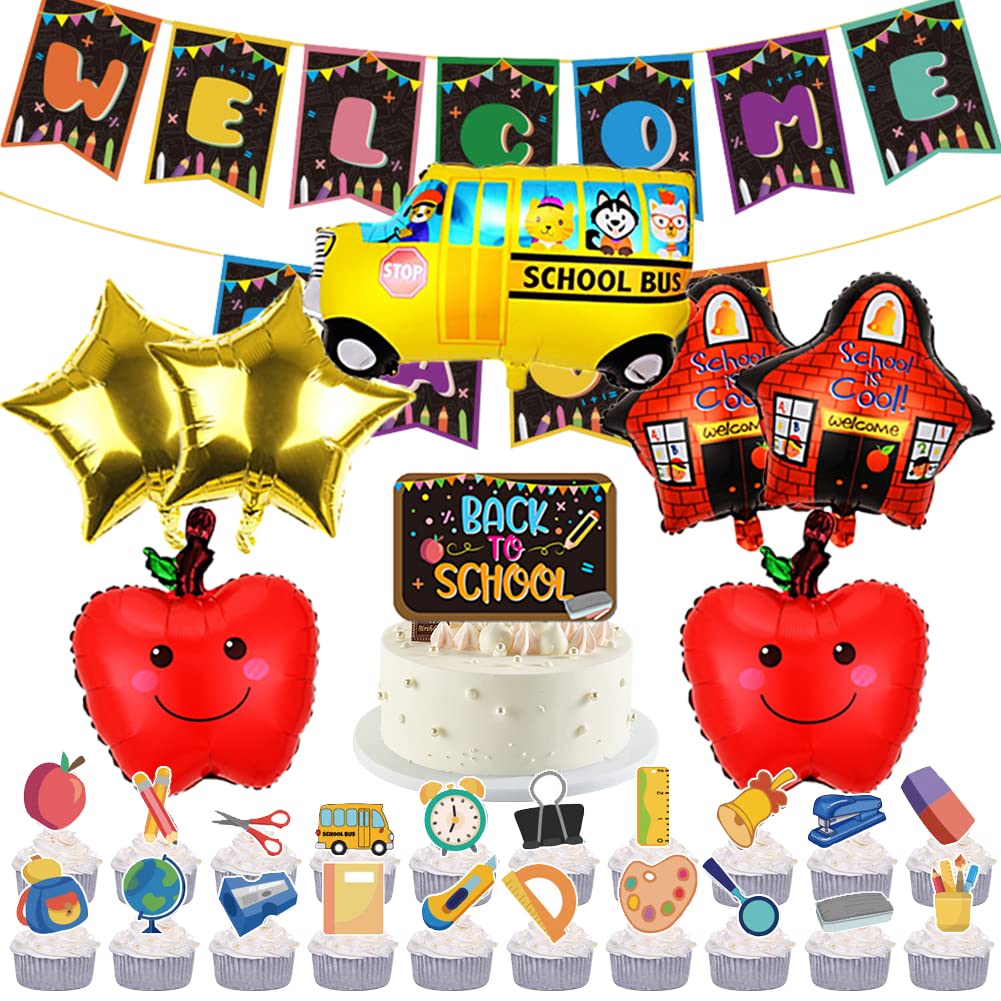 Buy Welcome Back Party Decoration, 29 PCS Welcome Back to School ...