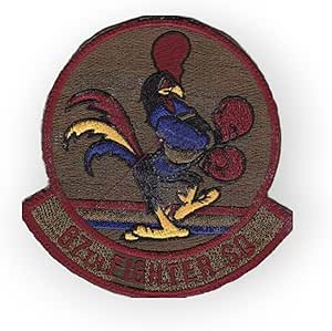 Amazon.com: FARTICOSSIN USAF 67Th Fighter Squadron Fighting Cock V-2 ...
