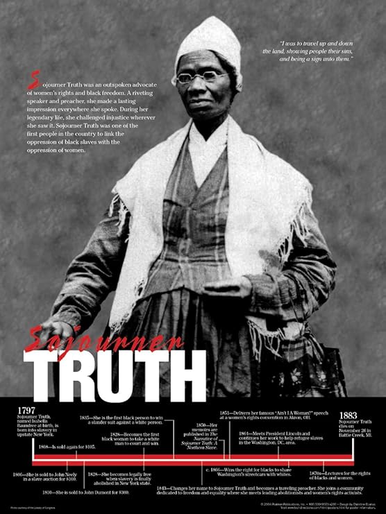 Amazon.com: Prakken Publications Sojourner Truth Poster: Posters & Prints