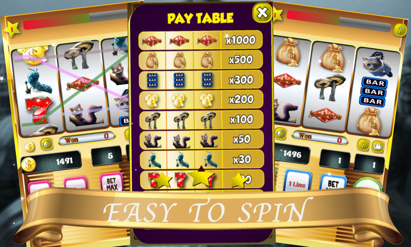 Alice Slot : New Wonderland Game Free:Amazon.co.uk:Appstore for Android