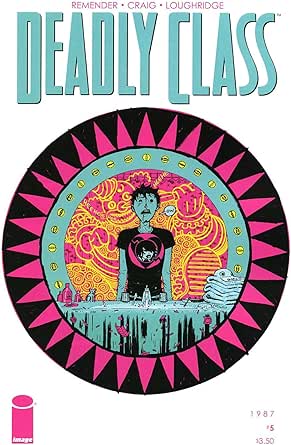 Amazon.com: Deadly Class #5 VF/NM ; Image comic book | Rick Remender ...