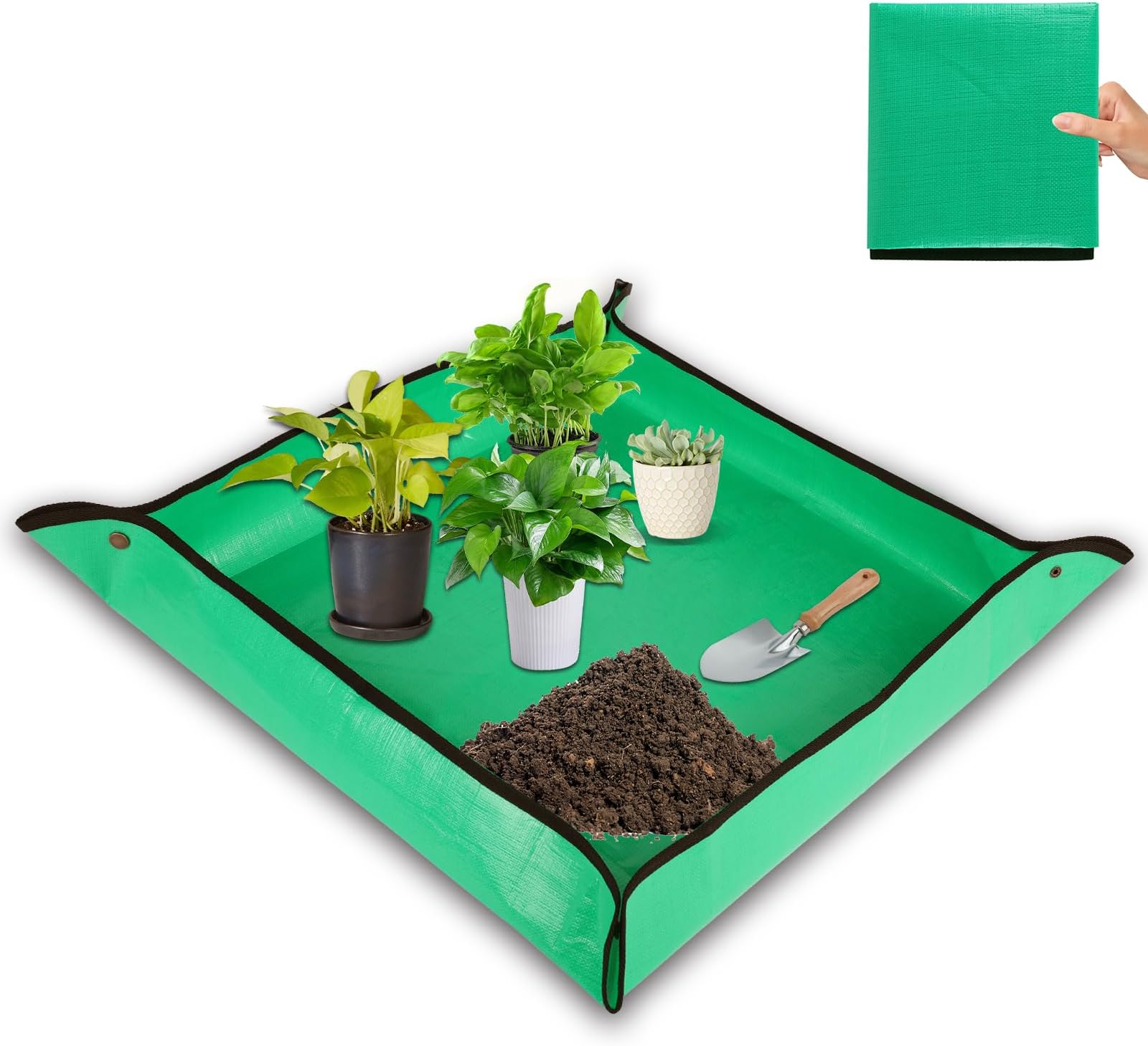 Amazon.com : BIUWING Planter Tray, 2PCS Thickened Oxford Fabric ...