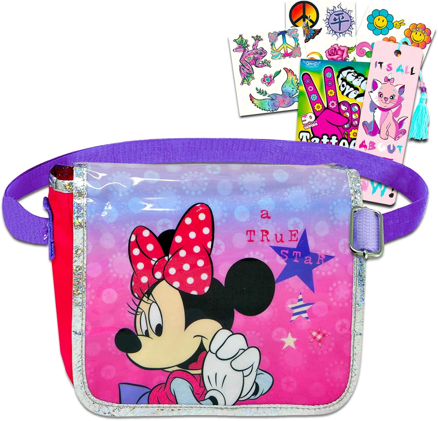 Amazon.com: Minnie Mouse Purse for Toddler Girls - Disney Bags for ...