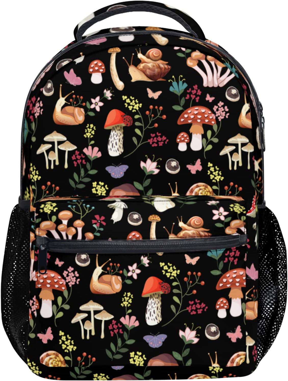 Amazon.com | Lamtwbos Mushroom Print Kids Backpacks for Girls Boys ...