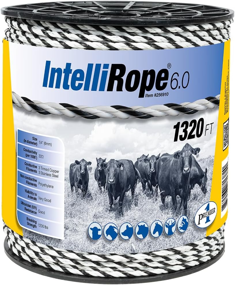 Amazon.com: Premier 1 IntelliRope® PE 6.0, 1320 ft | 6mm (1/4") Dia | 3 ...