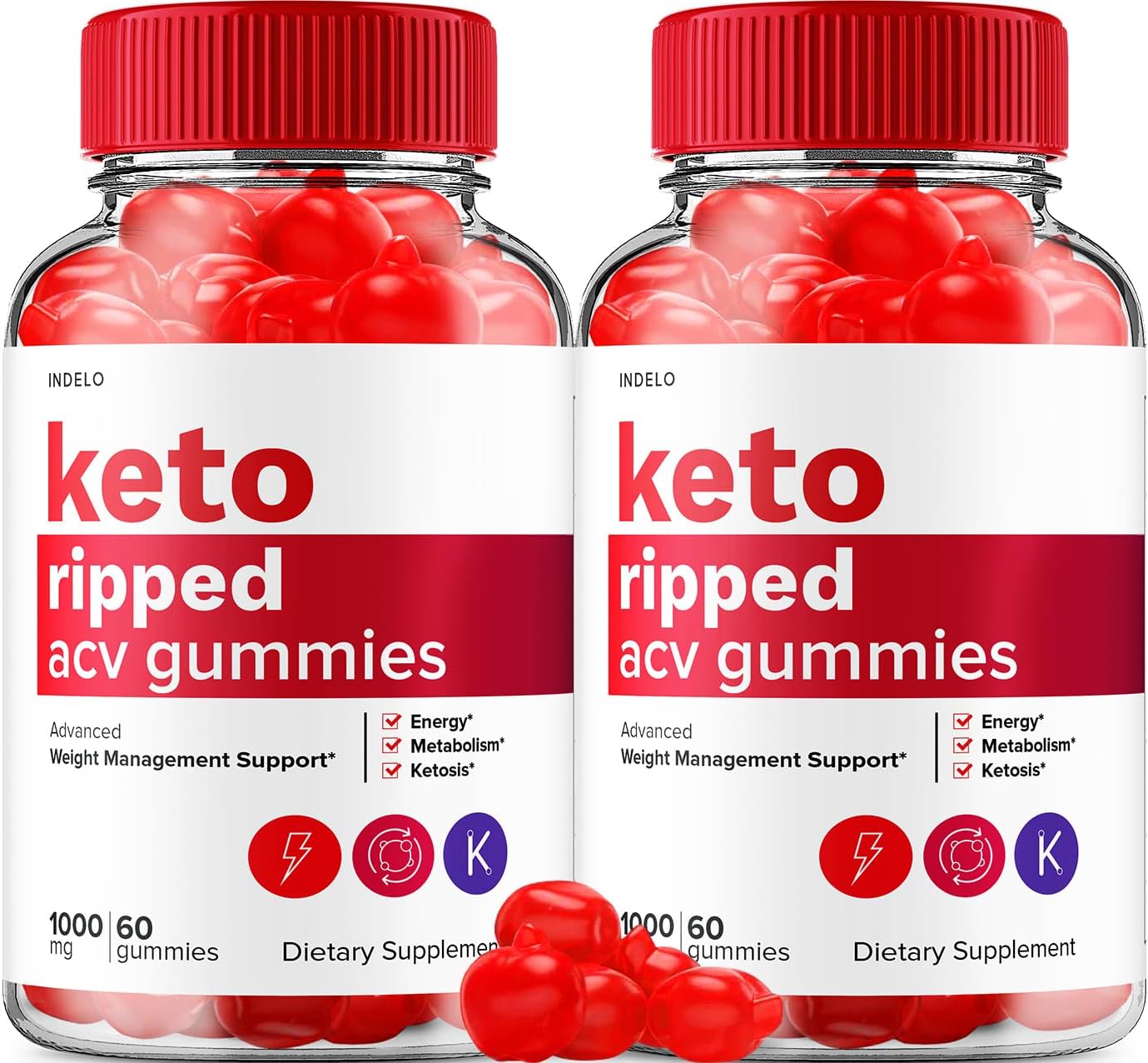 Amazon.com: (2 Pack) Keto Ripped ACV Gummies - Advanced Ripped Keto + ACV Weight Management ...
