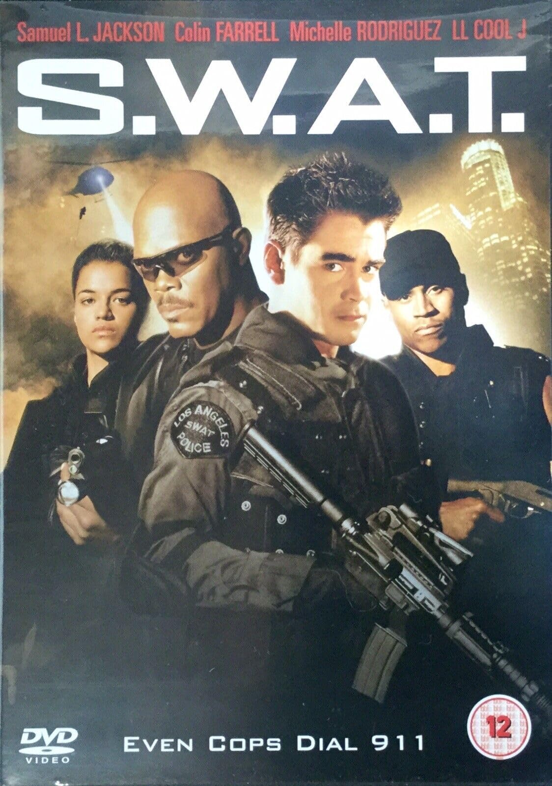 Colin Farrell Swat Uniform A Violent Ambush Scene S.W.A.T. (2003)