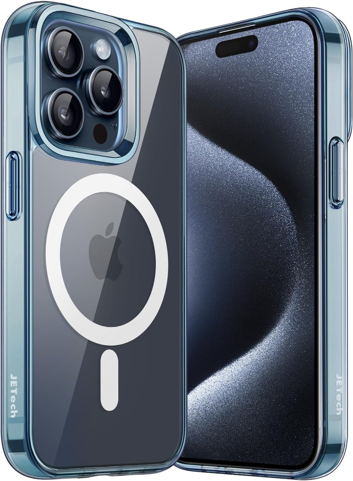 JETech Magnetic Case for iPhone 15 Pro 6.1-Inch Compatible with MagSafe ...