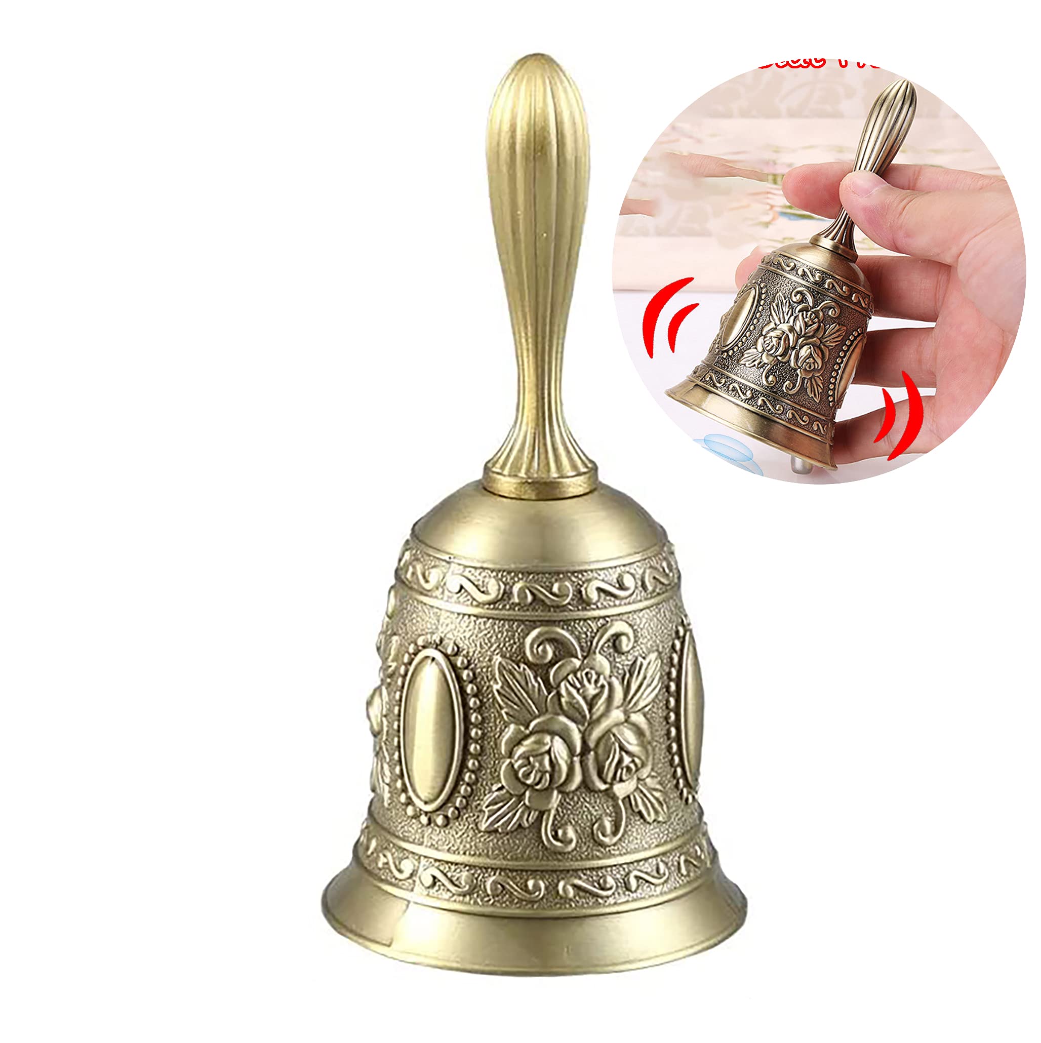 Buy IXIGER Call Bell,Metal Loud Call Bell,Alarm Hand Held Service Call ...